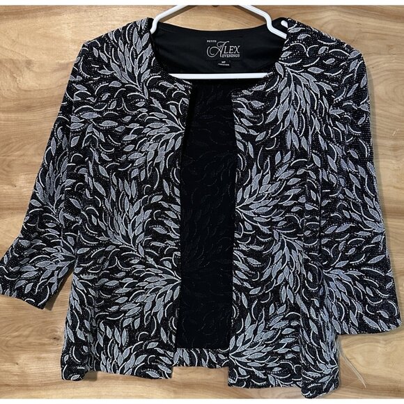 Alex Evenings | Jackets & Coats | Nwt Alex Evenings Womens M Petite ...